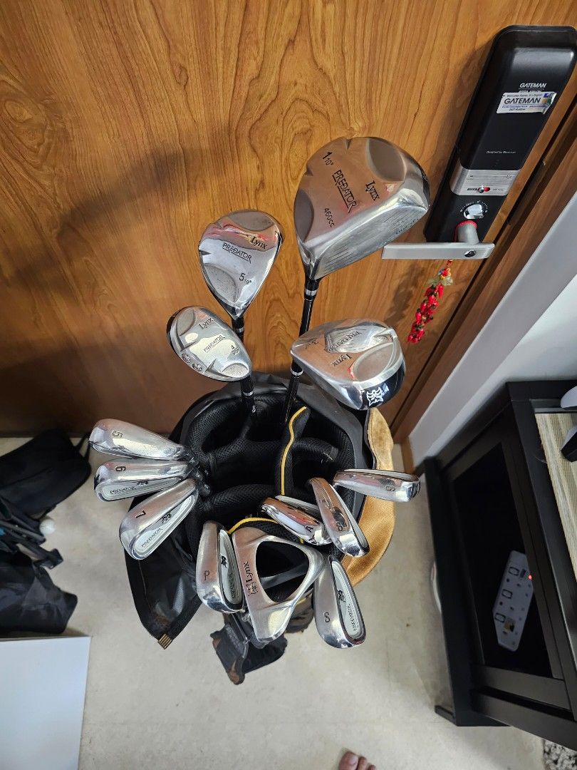 Lynx Predator Golf Set, Sports Equipment, Sports & Games, Golf on Carousell