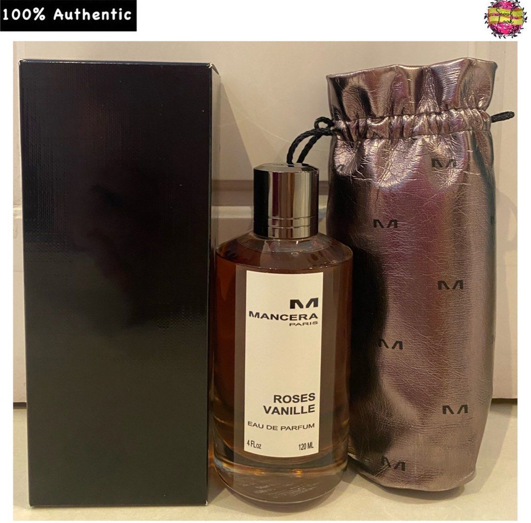 Mancera Roses Vanille EDP 120ml for Women (Tester with Cap/Retail ...