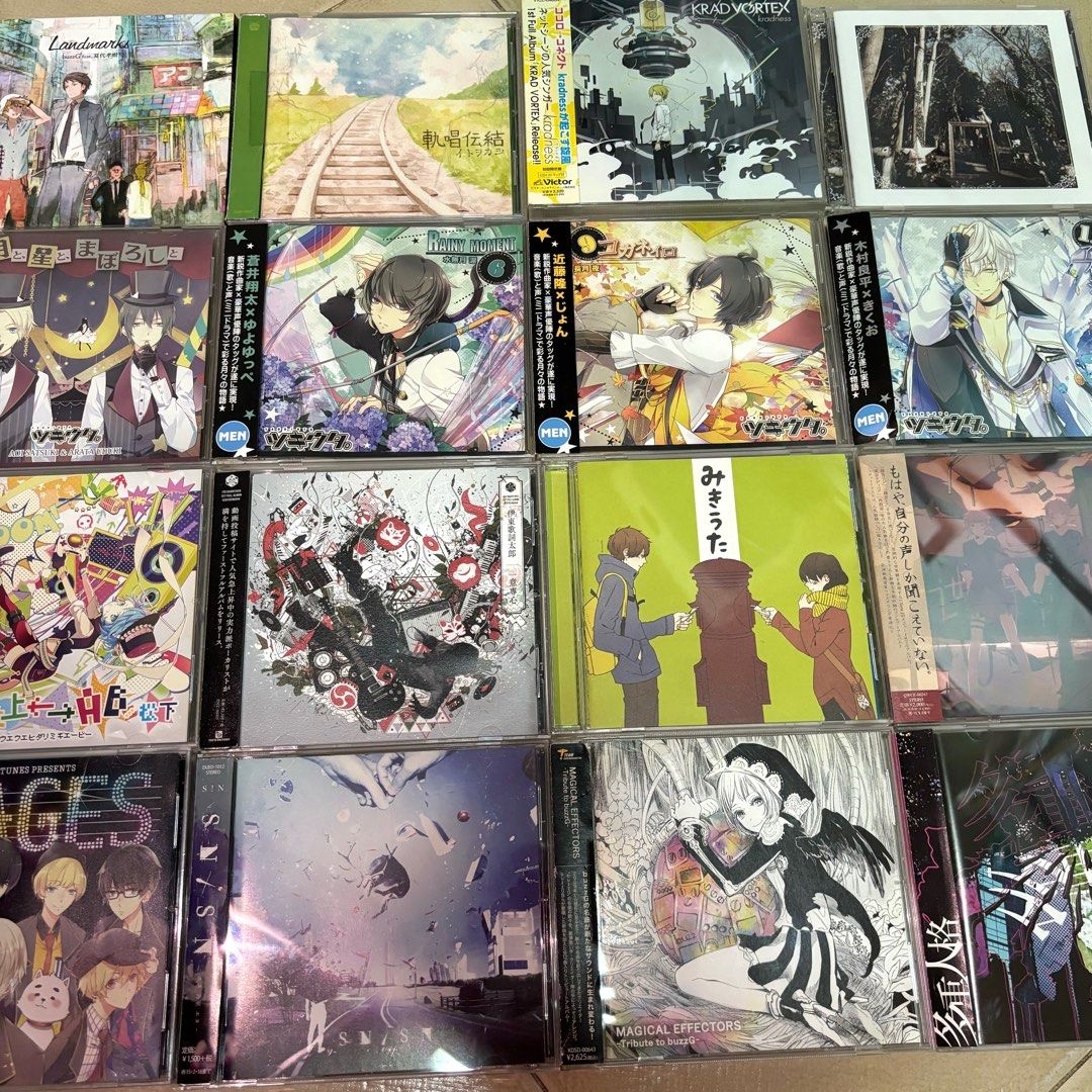 Many Japanese CD Albums (Anime/Utaite/Vocaloid), Hobbies & Toys, Music ...