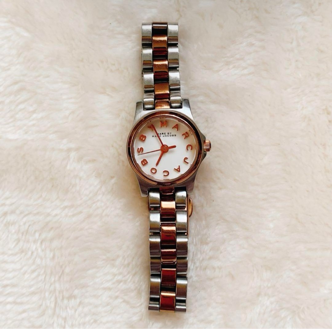 Marc Jacobs 2tone small face, Women's Fashion, Watches & Accessories ...