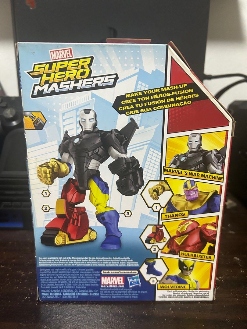 MARVEL SUPERHERO MASHERS WAR MACHINE, Hobbies & Toys, Toys & Games on ...