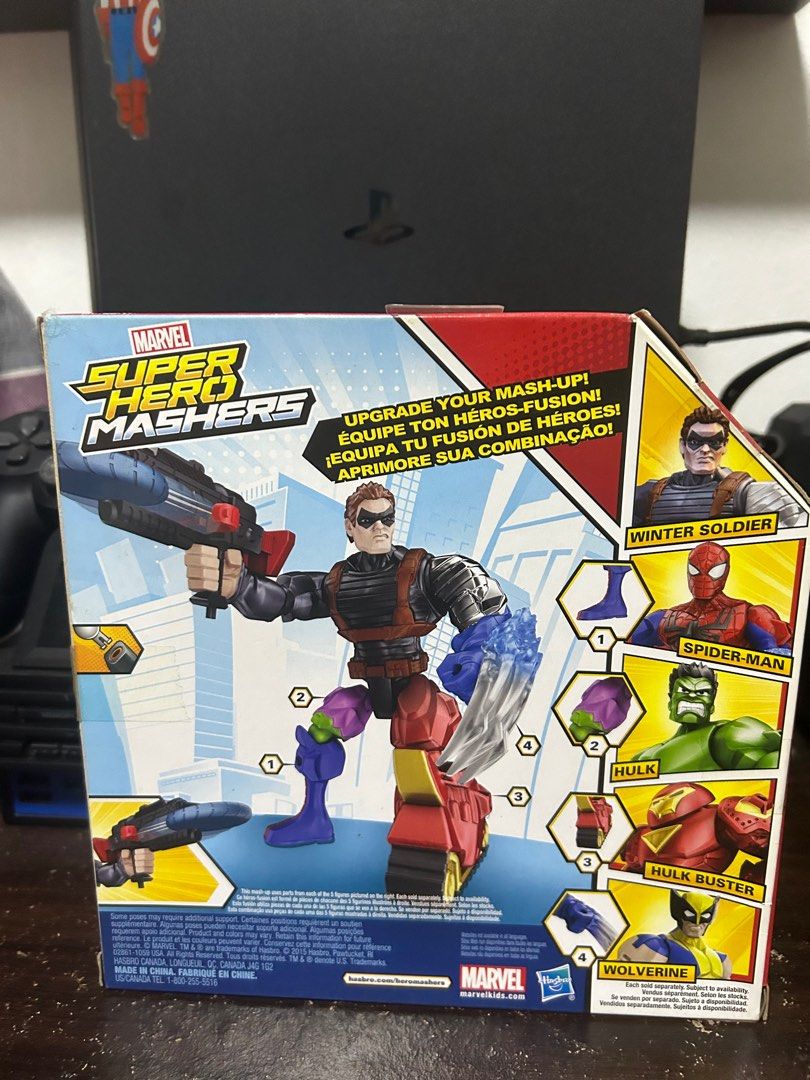 MARVEL SUPERHERO MASHERS WINTER SOLDIER, Hobbies & Toys, Toys & Games ...