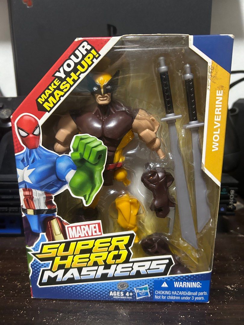 MARVEL SUPERHERO MASHERS WOLVERINE, Hobbies & Toys, Toys & Games on ...