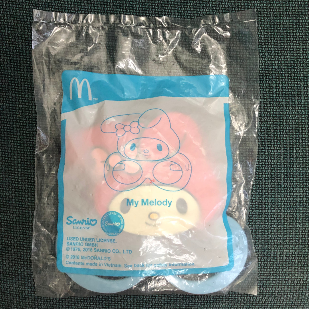 Mcdonald My Melody Sanrio 2016 Happy Meal Kids Mcd Toys, Hobbies & Toys ...