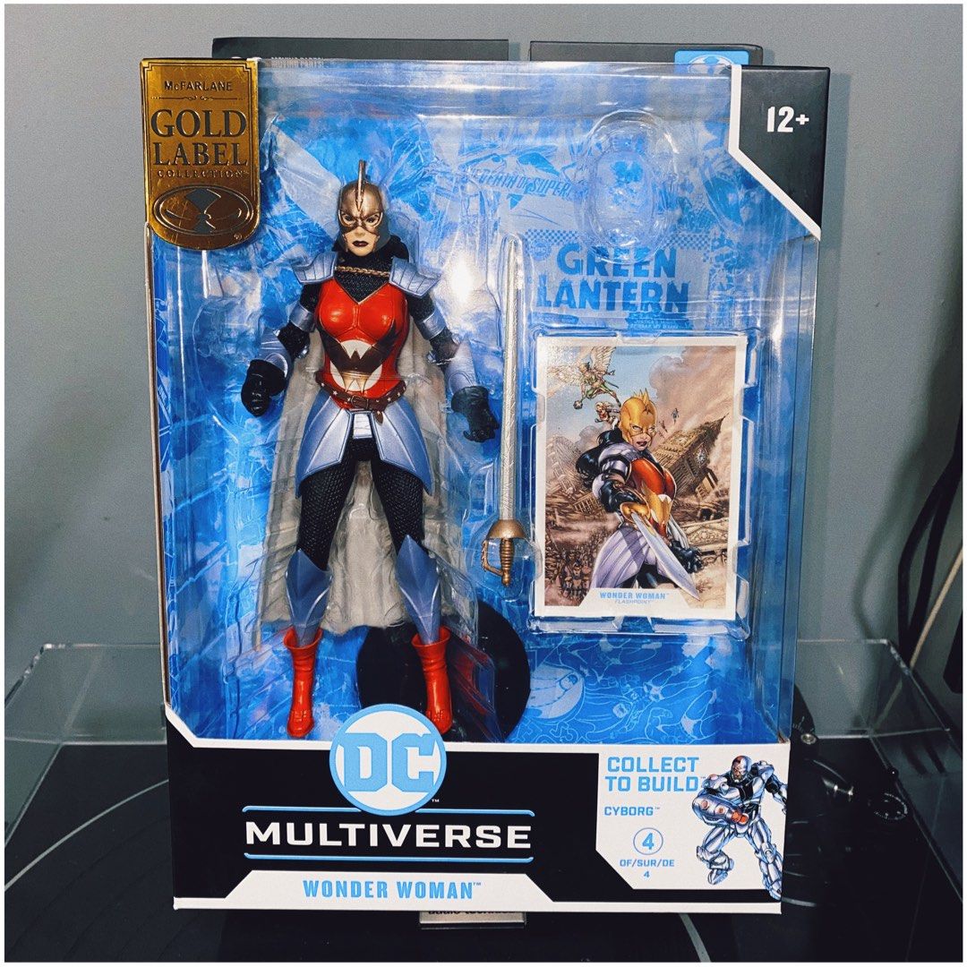 Mcfarlane DC Multiverse - Flashpoint Wonder Woman (No CTB parts ...