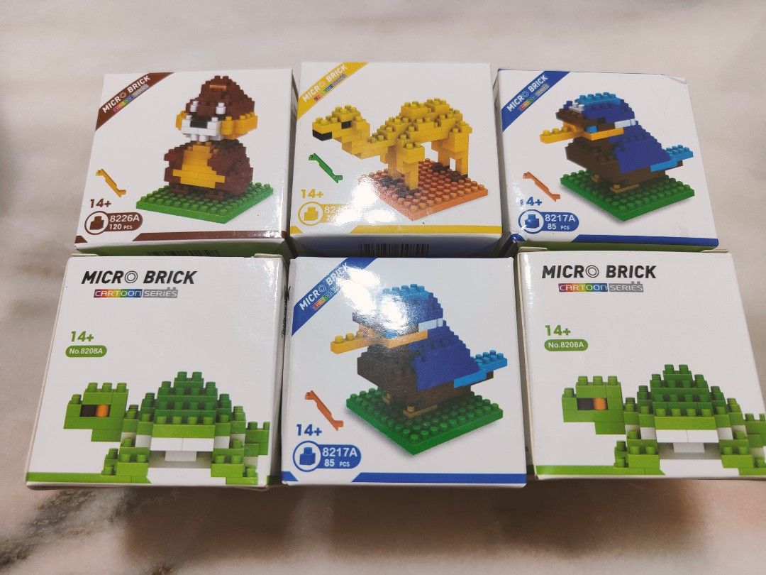 Micro Brick (mini Lego blocks), Hobbies & Toys, Toys & Games on Carousell