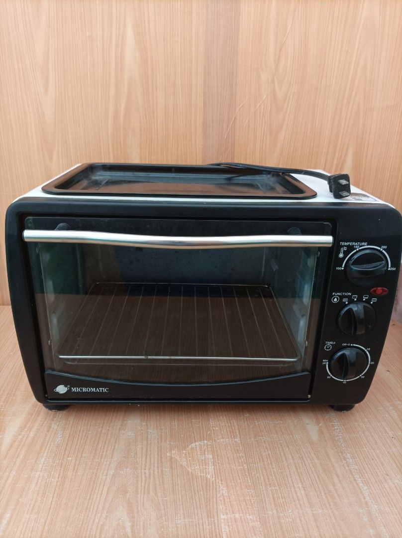 Micromatic KWS-12B Electric Oven 19 Liters, TV & Home Appliances ...