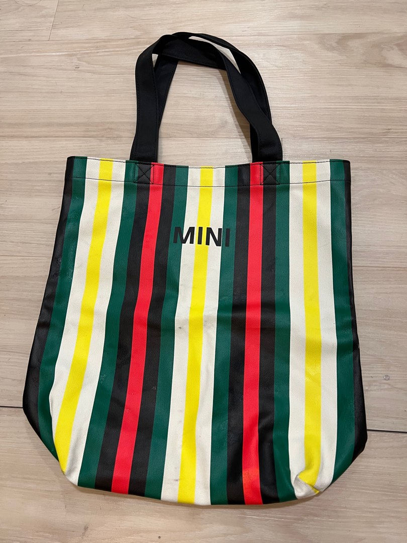 Mini Cooper 60 Years Edition Tote Bag, Women's Fashion, Bags & Wallets ...