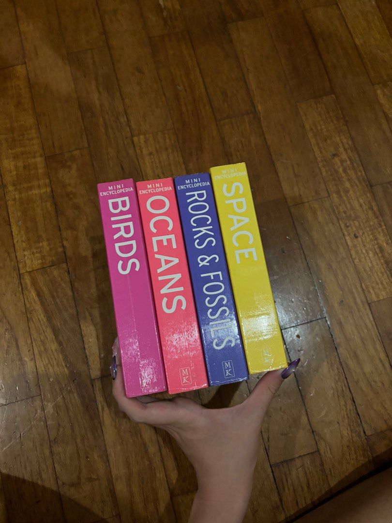 MINI ENCYCLOPEDIA: OCEANS, SPACE, BIRDS, ROCK & FOSSILS, Hobbies & Toys ...