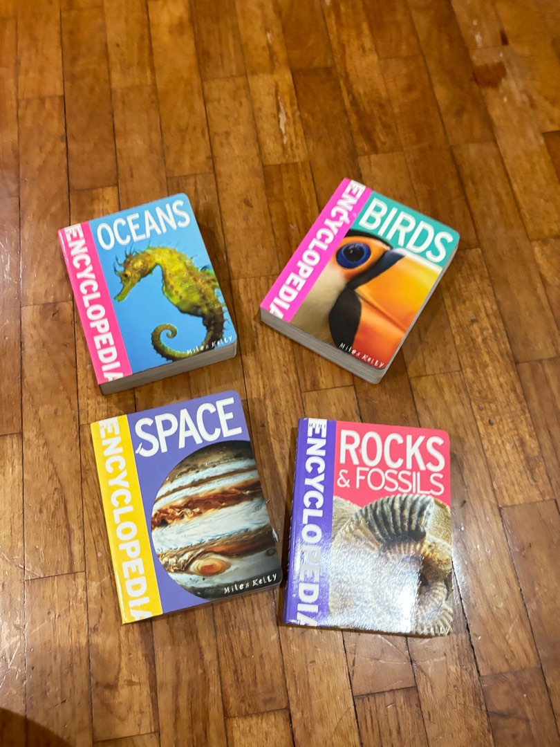 MINI ENCYCLOPEDIA: OCEANS, SPACE, BIRDS, ROCK & FOSSILS, Hobbies & Toys ...