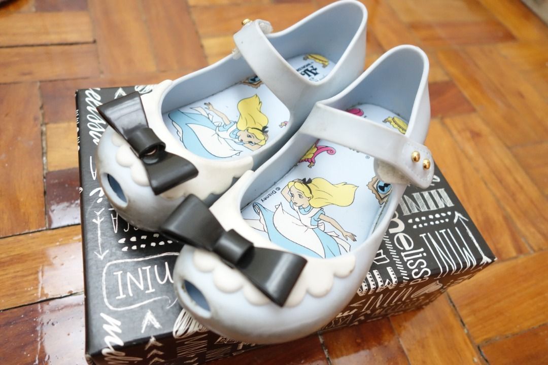 Mini Melissa Ultragirl + Alice (Frosted Blue), Babies & Kids, Babies ...