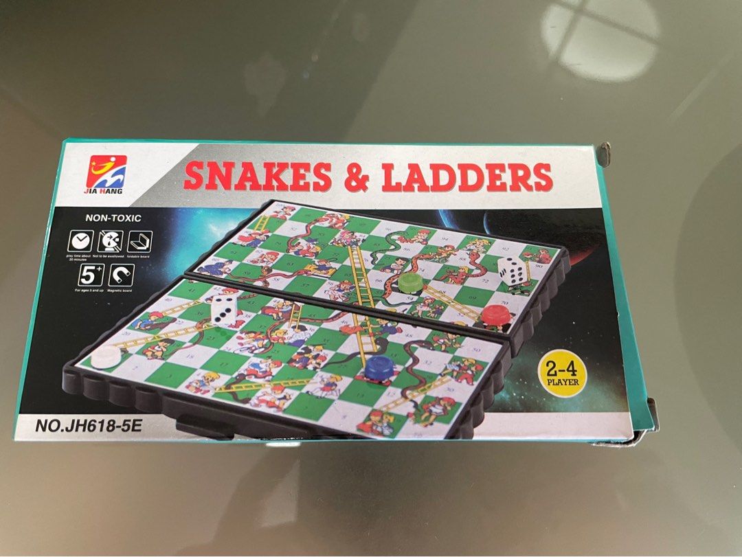 Mini Snakes & Ladders, Hobbies & Toys, Toys & Games on Carousell