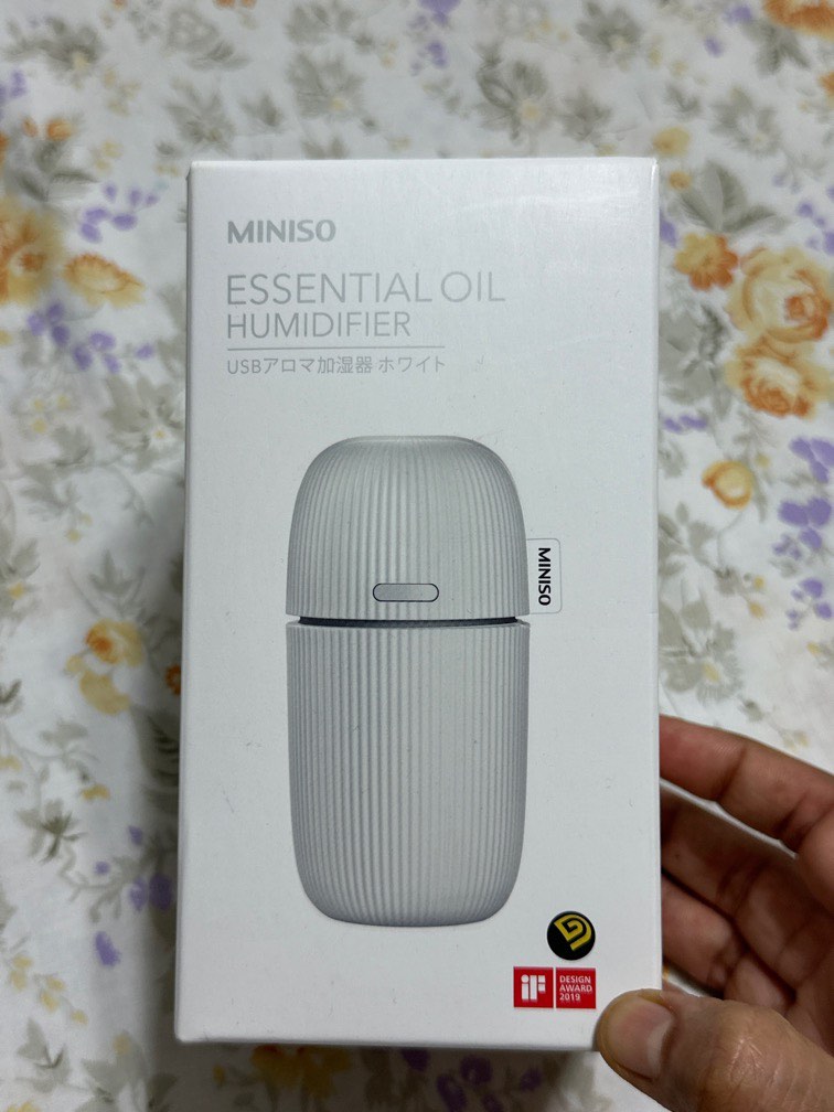 Miniso Essential Oil Humidifier, Furniture & Home Living, Home ...