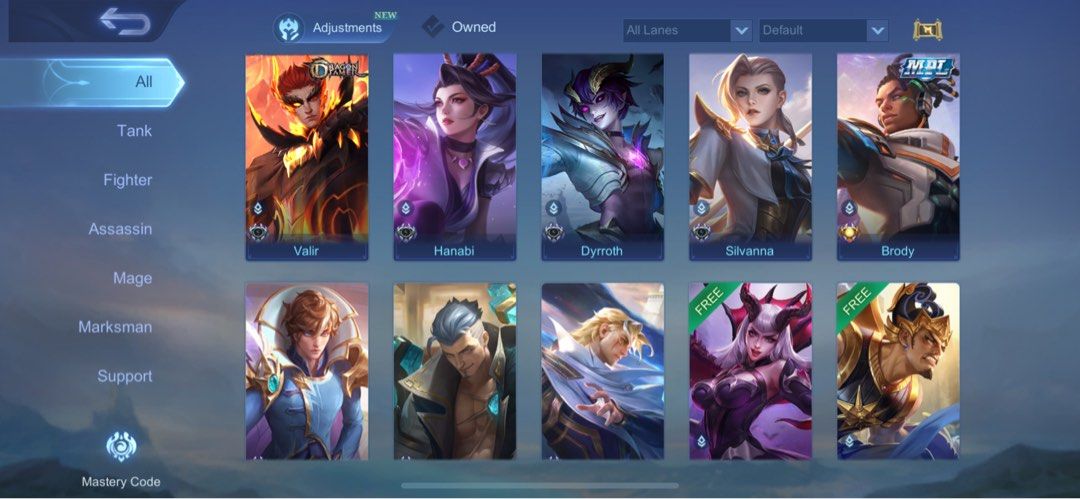 MLBB Mythic Account, Video Gaming, Video Games, Others on Carousell