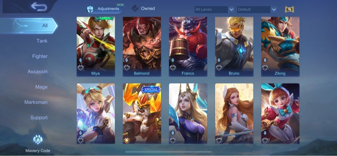 MLBB Mythic Account, Video Gaming, Video Games, Others on Carousell