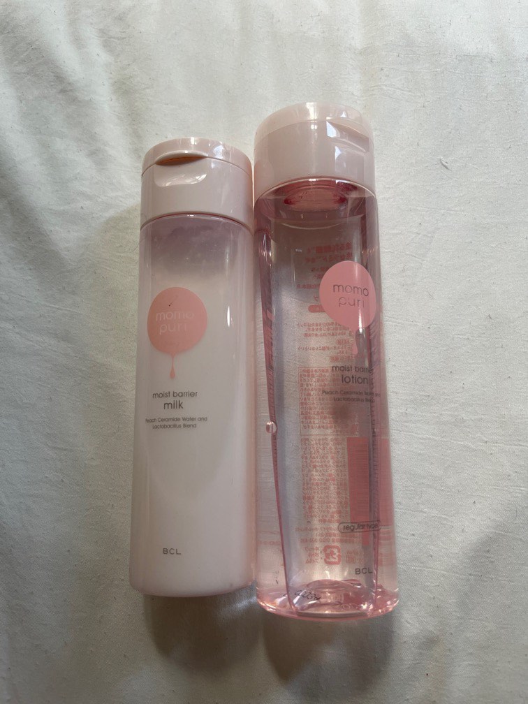 Momo Puri moist barrier milk & lotion, Beauty & Personal Care, Face, Face Care on Carousell