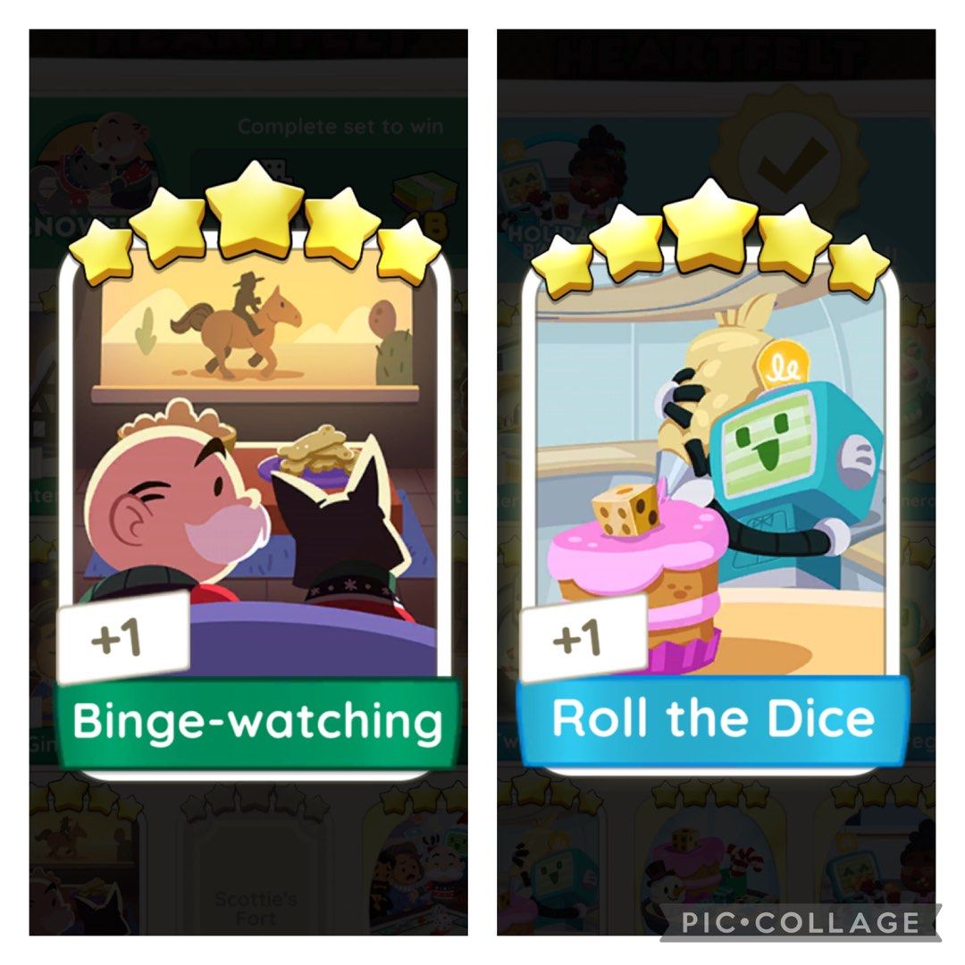 Monopoly Go 5 Star Cards For Sale, Video Gaming, Gaming Accessories, In-Game Products on Carousell