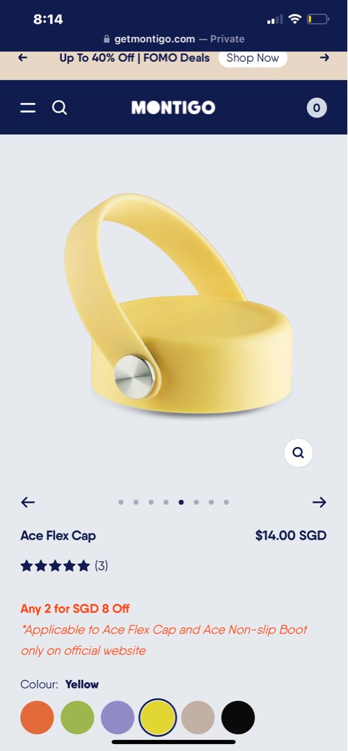 Montigo ace flex cap, Furniture & Home Living, Kitchenware & Tableware ...