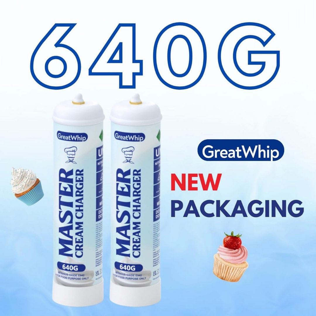 Mosa Cream Charger N2O 640G tank 1.1L, Furniture & Home Living ...