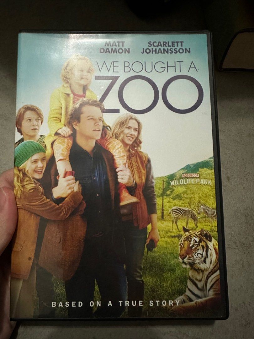 Movie : We Bought A Zoo, Hobbies & Toys, Music & Media, CDs & DVDs on ...