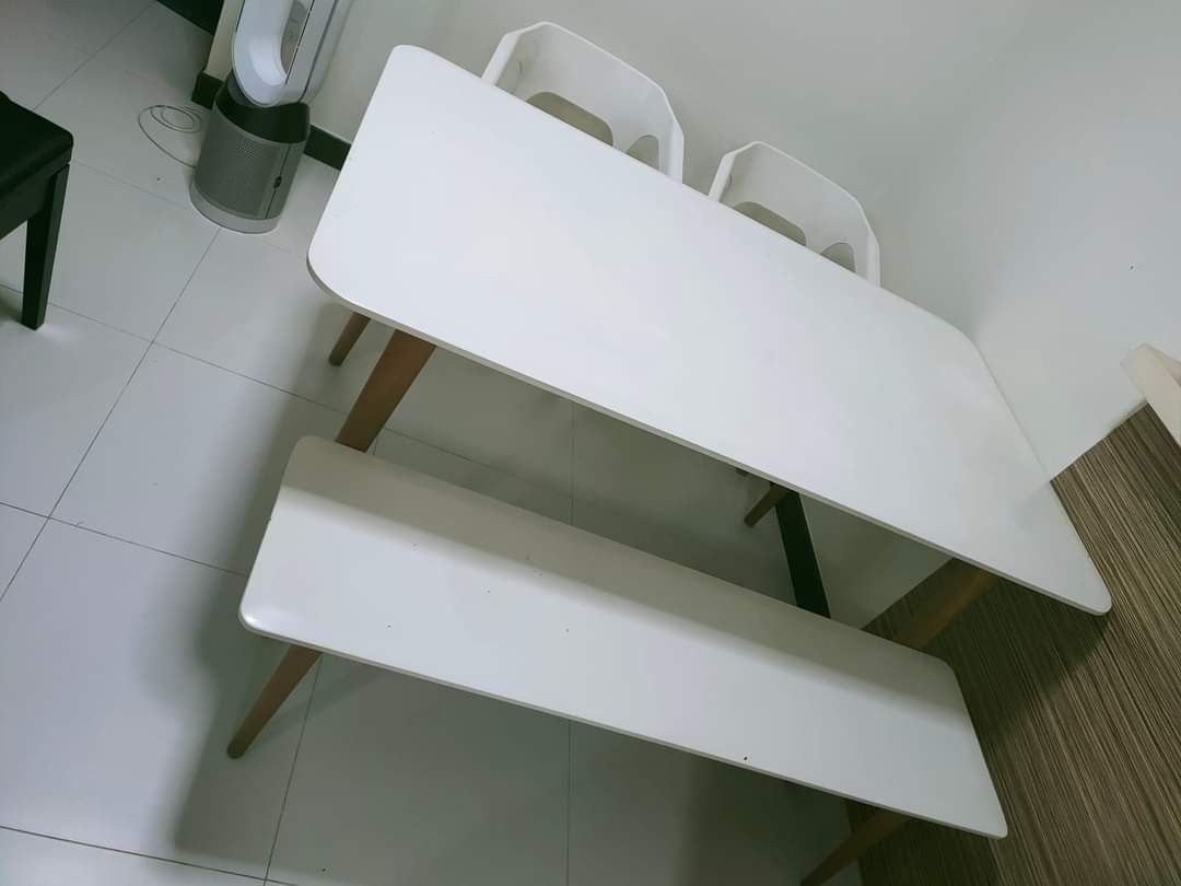 Muji style Dining Table (only), Furniture & Home Living, Furniture ...