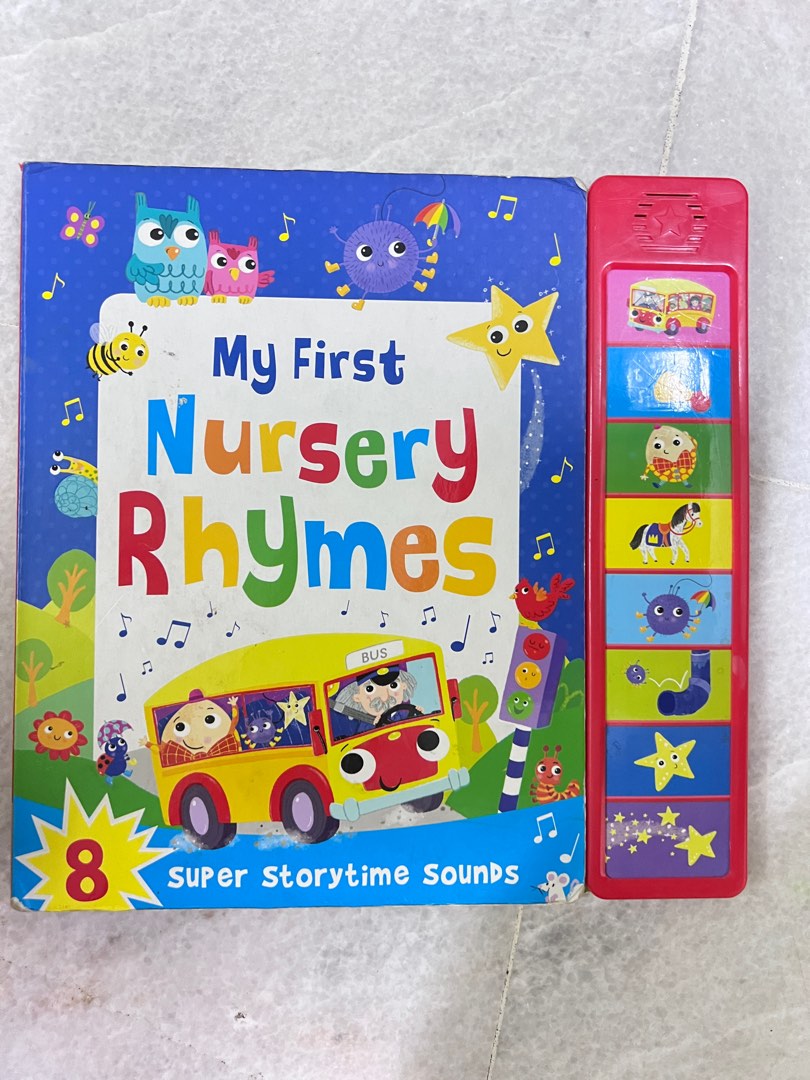 My first Nursery Rhymes, Hobbies & Toys, Books & Magazines, Storybooks ...