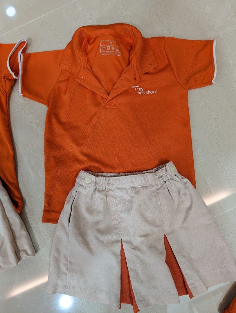 My first Skool girl uniform set, Babies & Kids, Babies & Kids Fashion ...