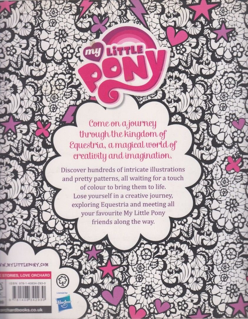 My LITTLE PONY - Creative Colouring Book, Hobbies & Toys, Books ...