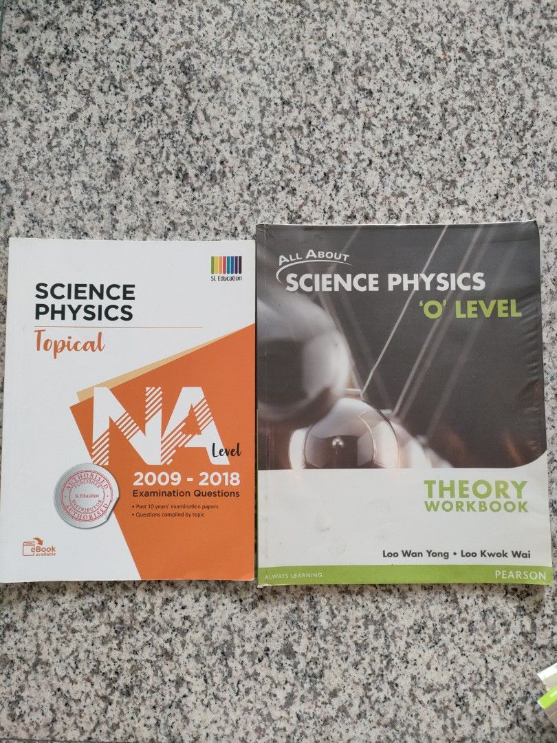 N Level Physics TYS topical, o level physical theory book, Hobbies ...