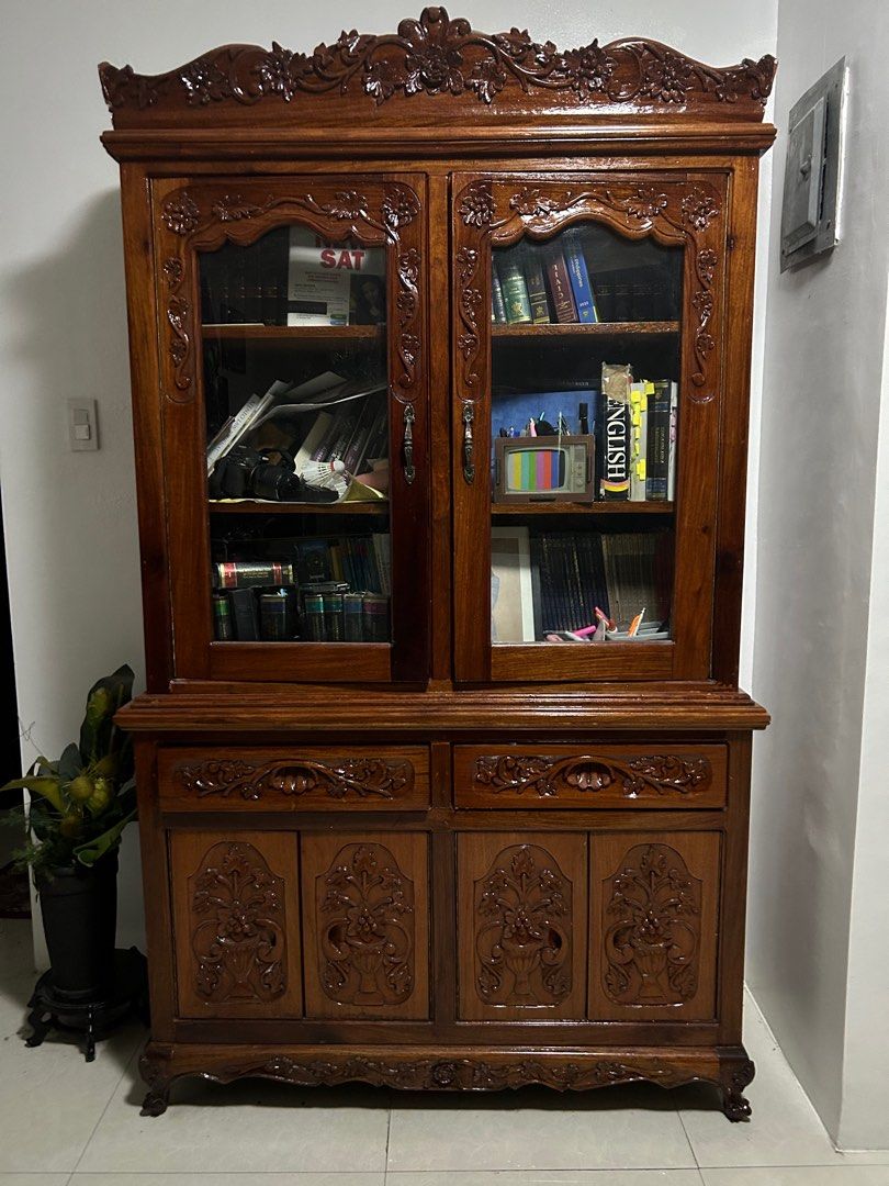 Narra Cabinet, Furniture & Home Living, Furniture, Shelves, Cabinets ...