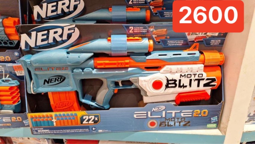 Nerf Elite Moto Blitz 2.0, Hobbies & Toys, Toys & Games on Carousell