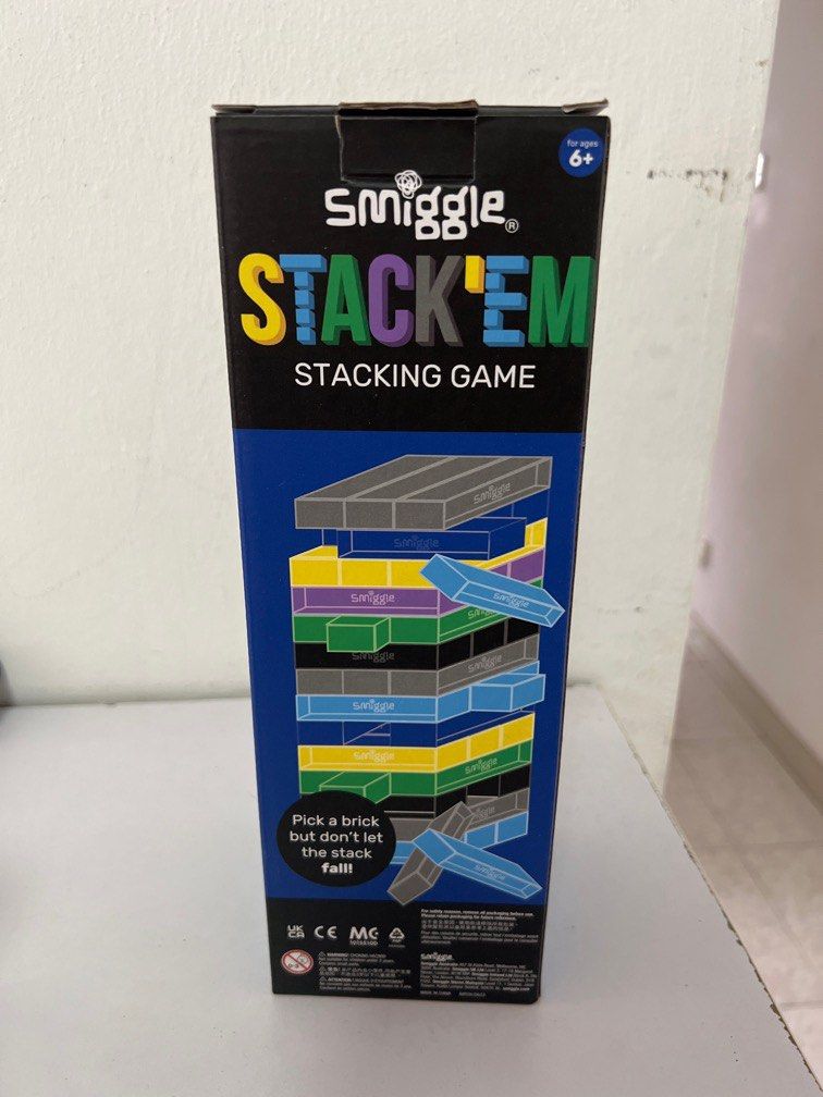 New smiggle stacking game, Hobbies & Toys, Toys & Games on Carousell