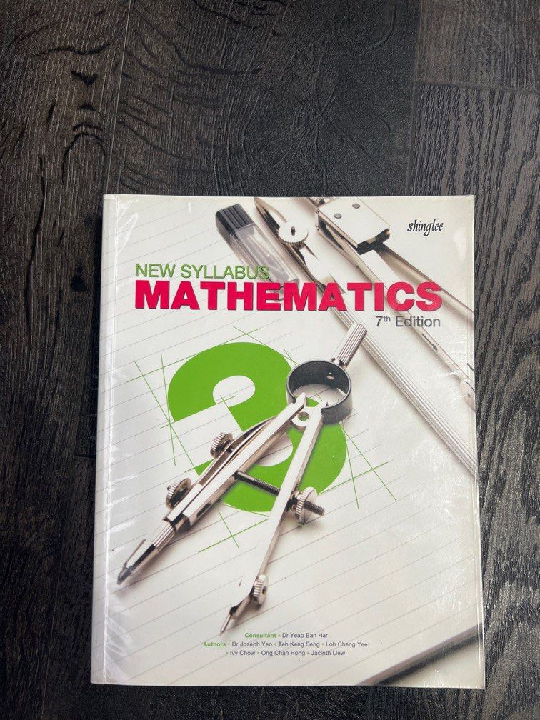 New Syllabus Mathematics 7th Edition, Hobbies & Toys, Books & Magazines ...
