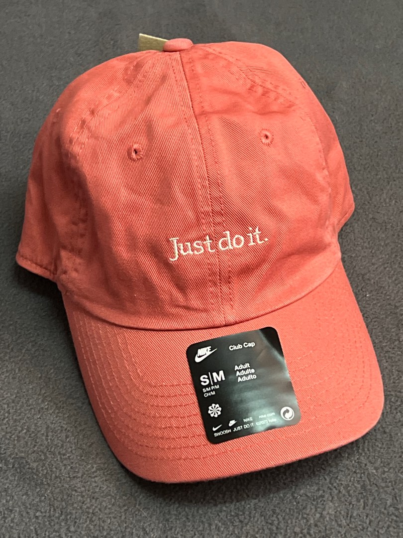 Nike Unstructured JDI Cap in Pink, Men's Fashion, Watches & Accessories ...