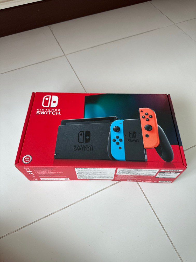 Nintendo Switch Empty Box, Video Gaming, Video Games, Nintendo on Carousell