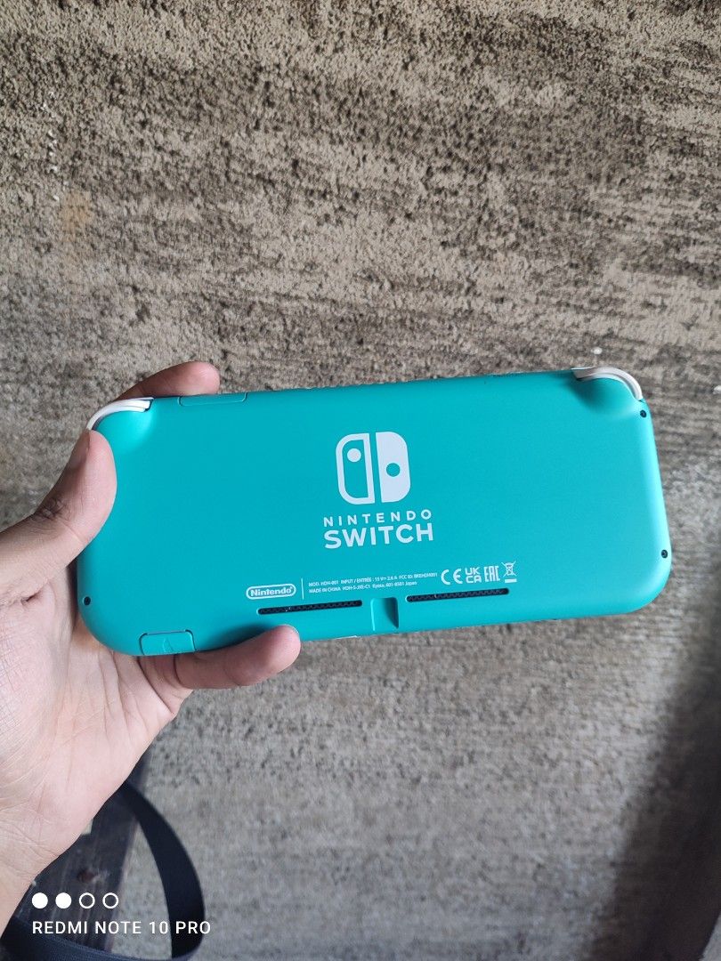 Nintendo Switch Lite Turquoise, Video Gaming, Video Game Consoles ...