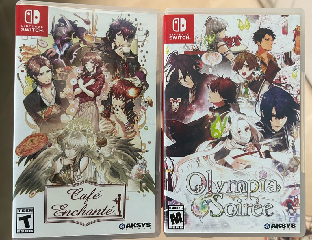 NINTENDO SWITCH OTOME GAME Cafe Enchante, Olympia Soiree, Video Gaming, Video Games, Nintendo on ...
