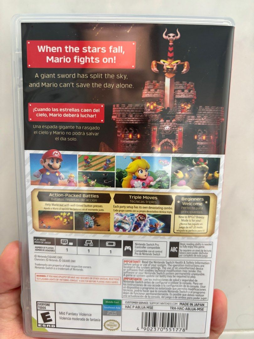 Nintendo Switch Super Mario RPG, Video Gaming, Video Games, Nintendo on ...