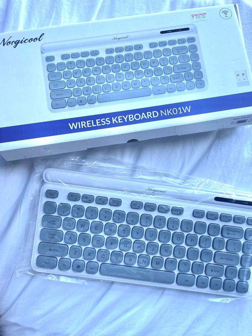 Norgicool wireless keyboard, Computers & Tech, Parts & Accessories ...