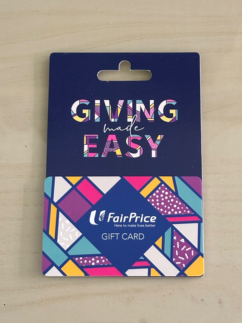 NTUC Gift Card $100, Tickets & Vouchers, Store Credits on Carousell