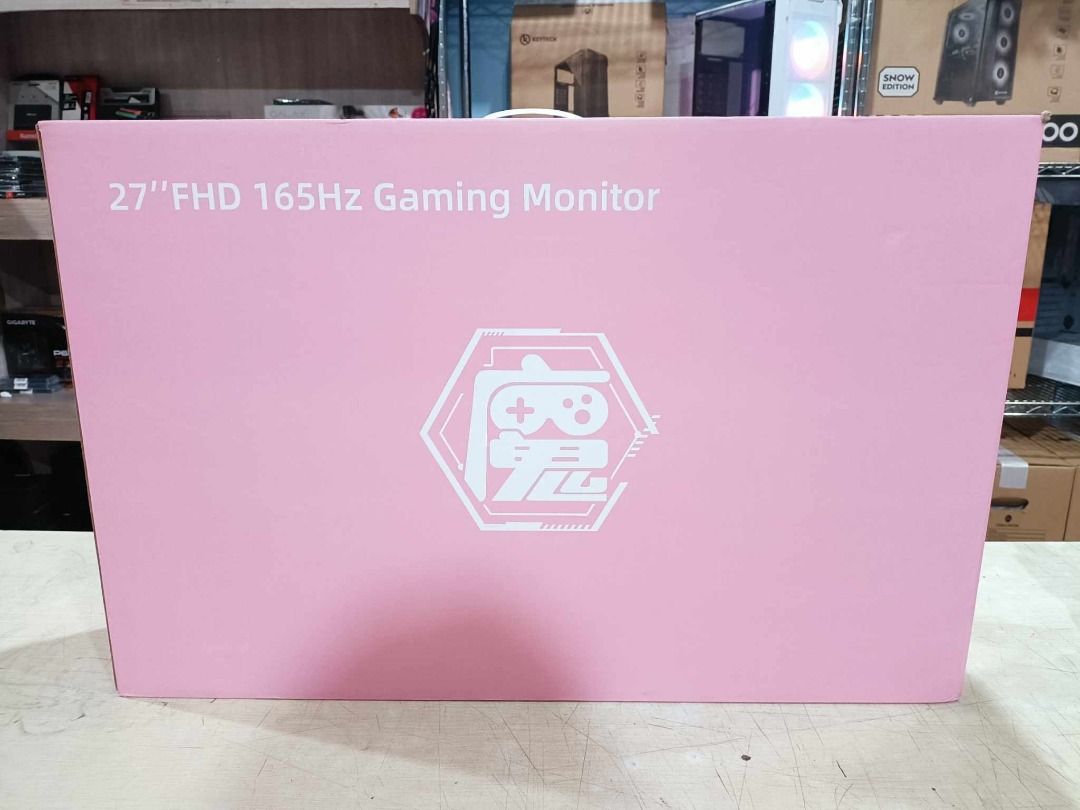 NVISION 27" IPS 165HZ FRAMELESS MONITOR (PINK EDITION), Computers ...