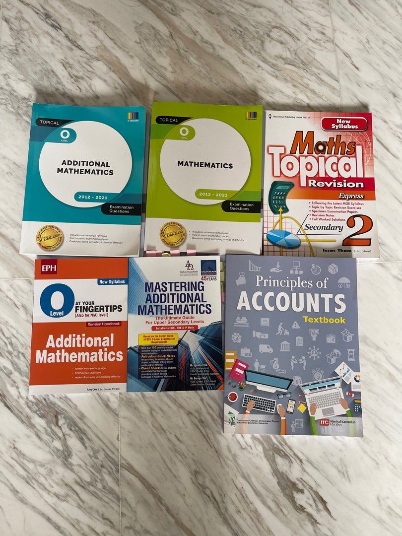 Olevels olvl amath emath topical books and guidebooks secondary 2 ...
