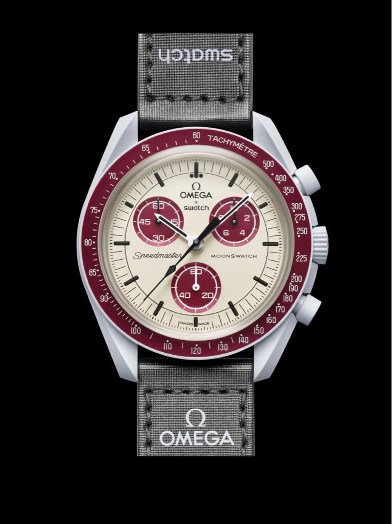 Omega x swatch moonswatch Speedmaster Mission to Pluto brand new unworn ...