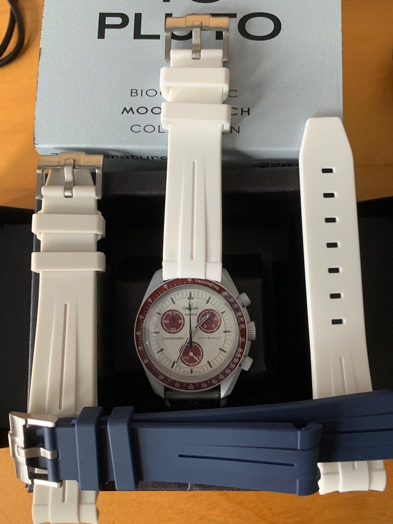 Price reduced: Omega x swatch moonswatch Speedmaster Mission to Pluto ...