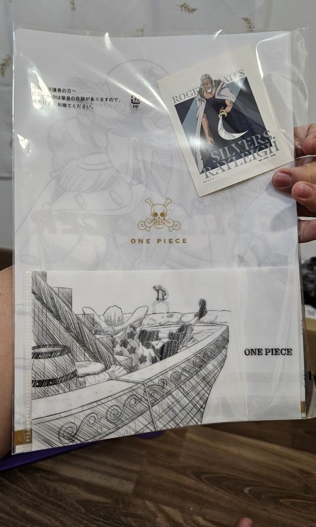 One Piece File Folder (Gol. D. Roger), Hobbies & Toys, Toys & Games on ...
