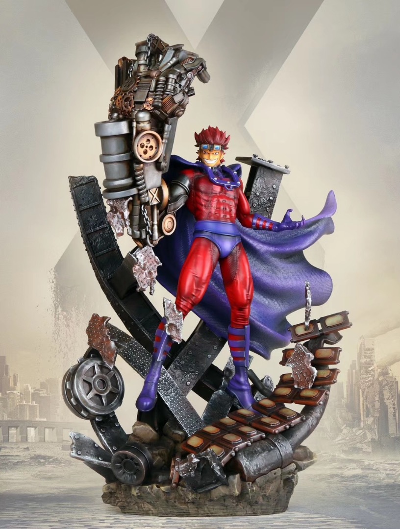 One-Piece MQA011-Eustass Kid Cos Magneto 1:6 Resin Statue, Hobbies ...