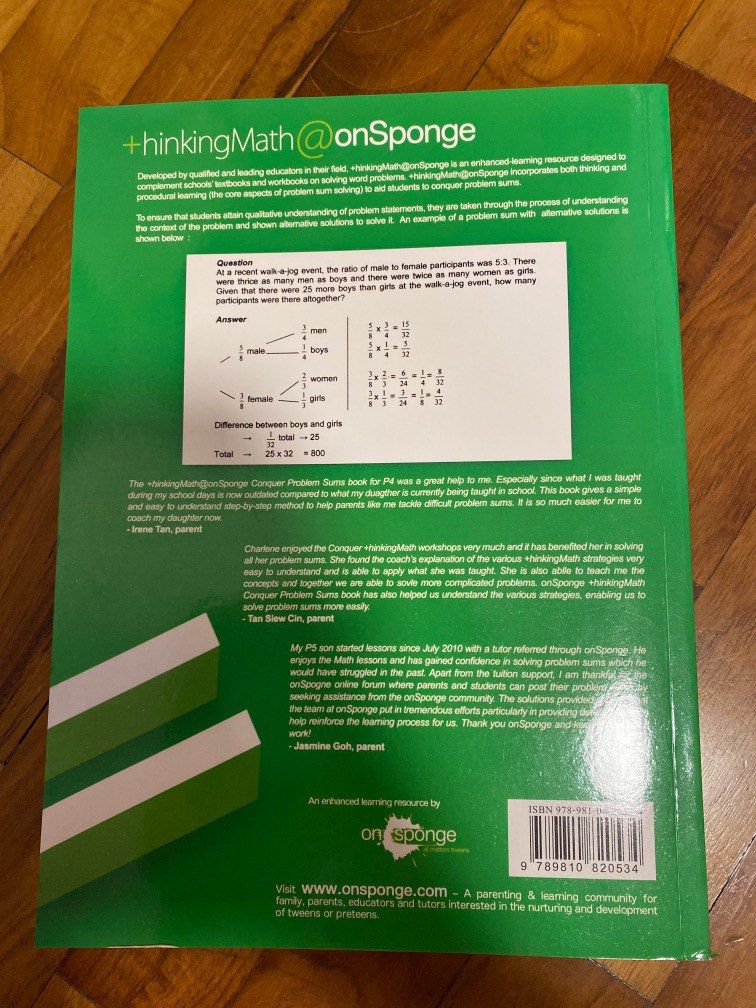 onSponge Conquer problem sums Primary 5, Hobbies & Toys, Books & Magazines, Assessment Books on ...