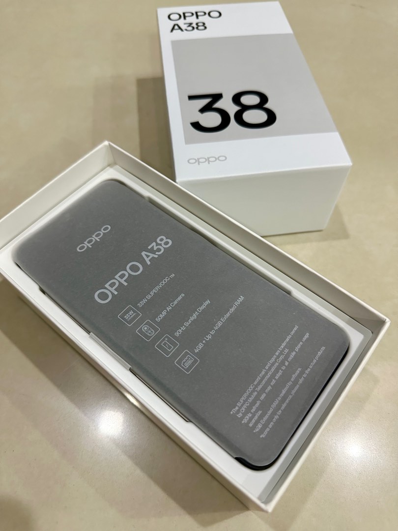 Oppo A38 Black 128 GB, Mobile Phones & Gadgets, Mobile Phones, Android ...