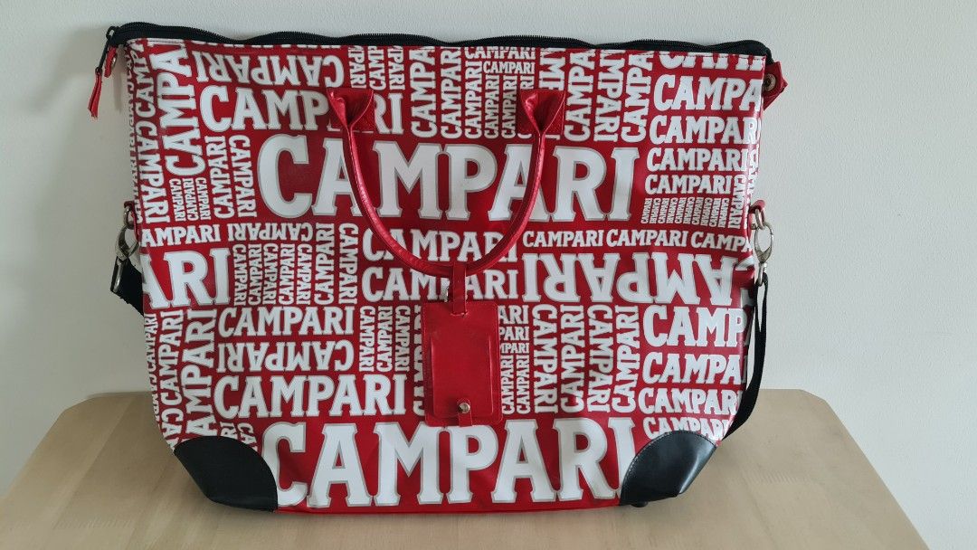 Original Campari Big Size Shoulder/Beach Bag, Women's Fashion, Bags ...