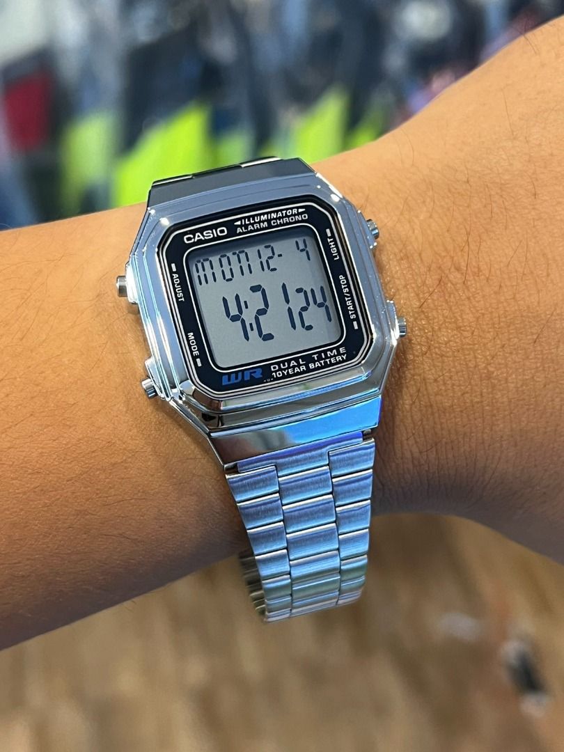 ORIGINAL CASIO Digital Vintage Watch A178WA-1A, Luxury, Watches on Carousell